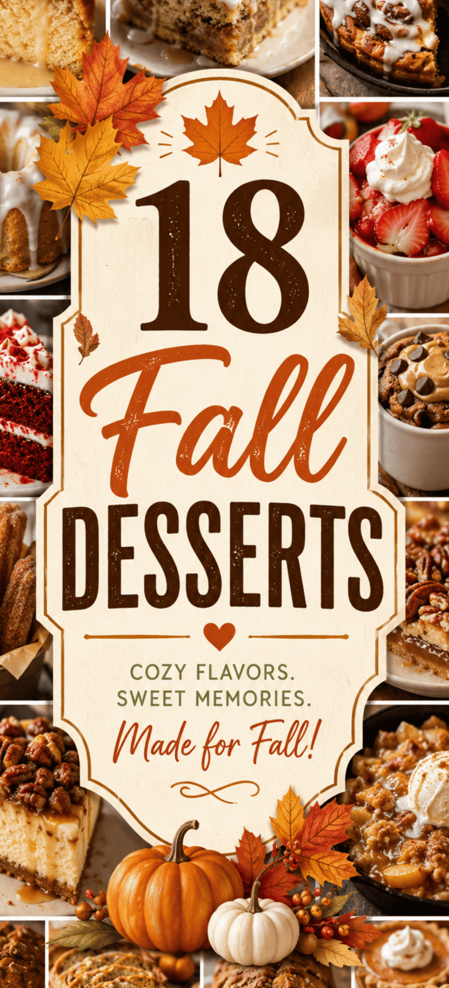 18 fall desserts