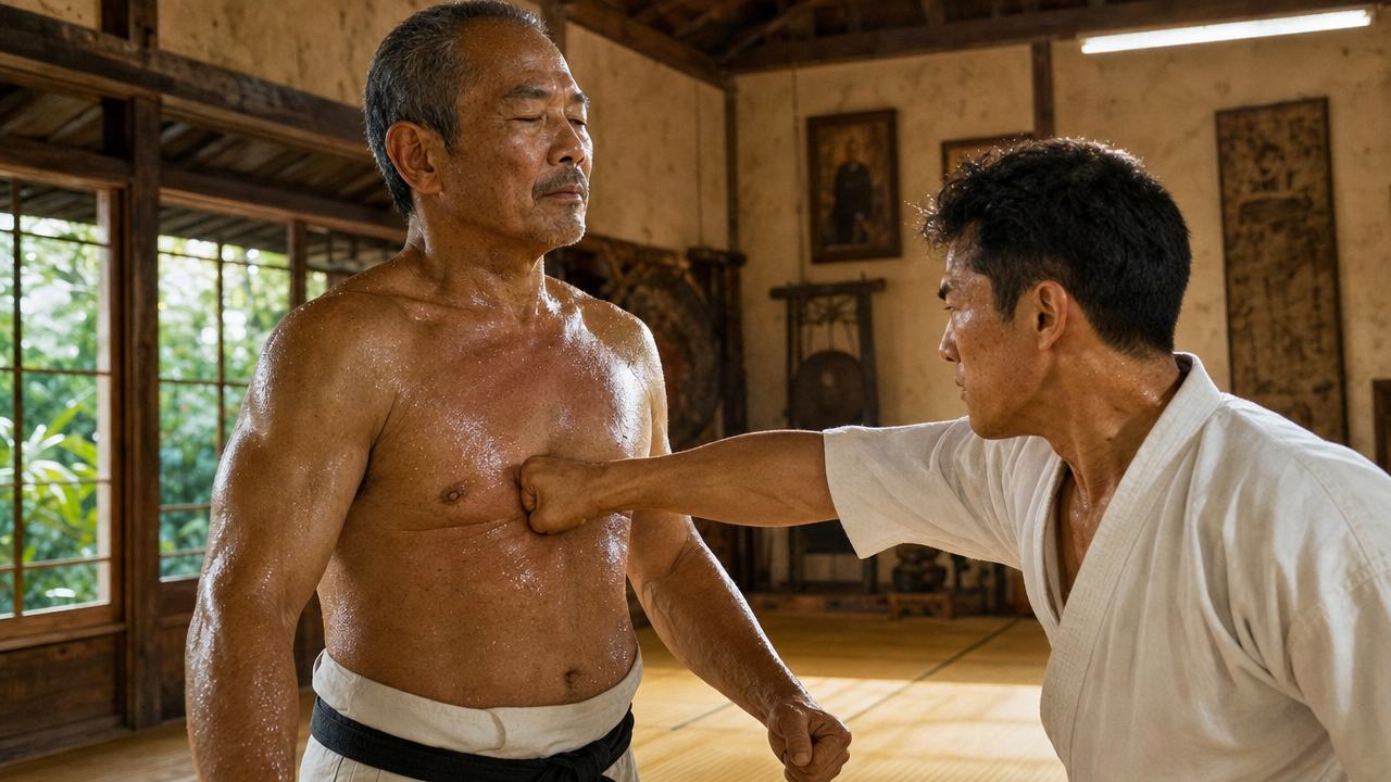 When Okinawan karate masters proved their bodies could withstand the ...