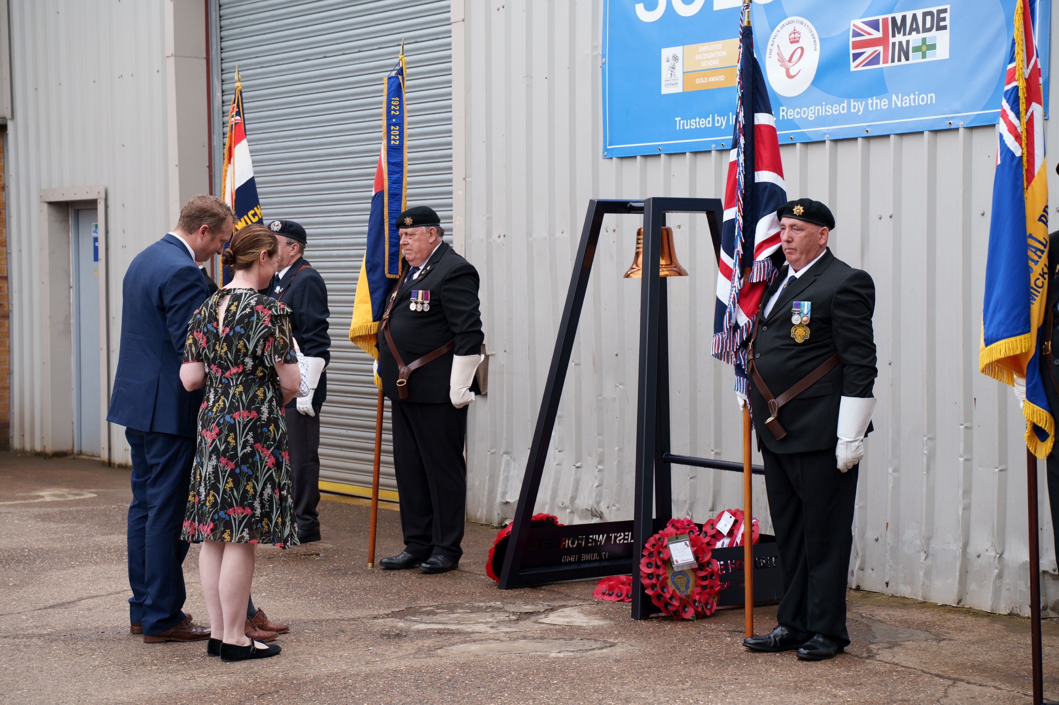 Derbyshire engineering firm unveils moving memorial to ‘forgotten ...