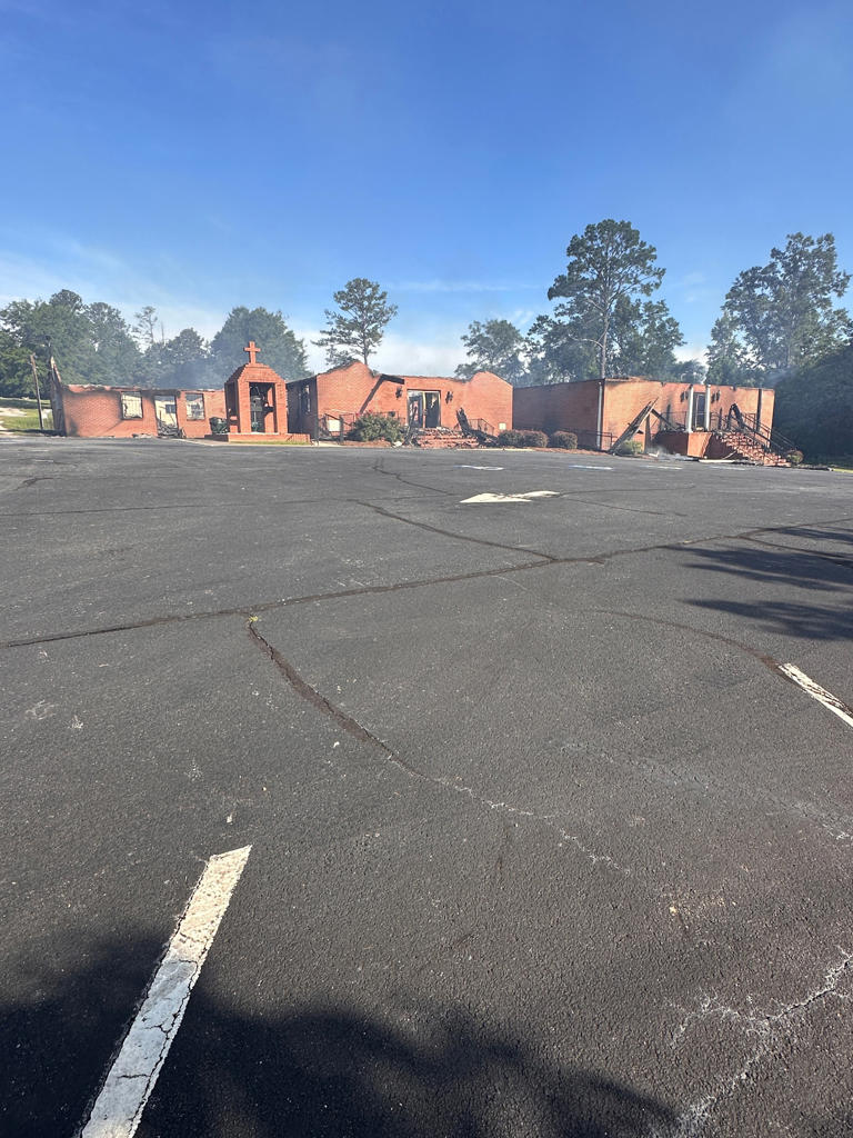 Russell County church destroyed by early morning fire