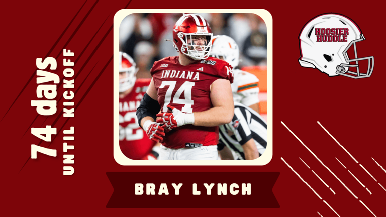 Countdown to 2026 Indiana football: 74 days Bray Lynch