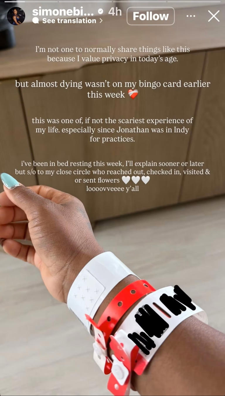 Simone Biles hits back at critics over vacation posts after 'almost dying'