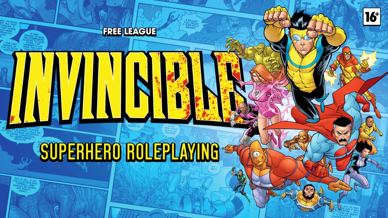 'Invincible' superhero tabletop RPG launching next month