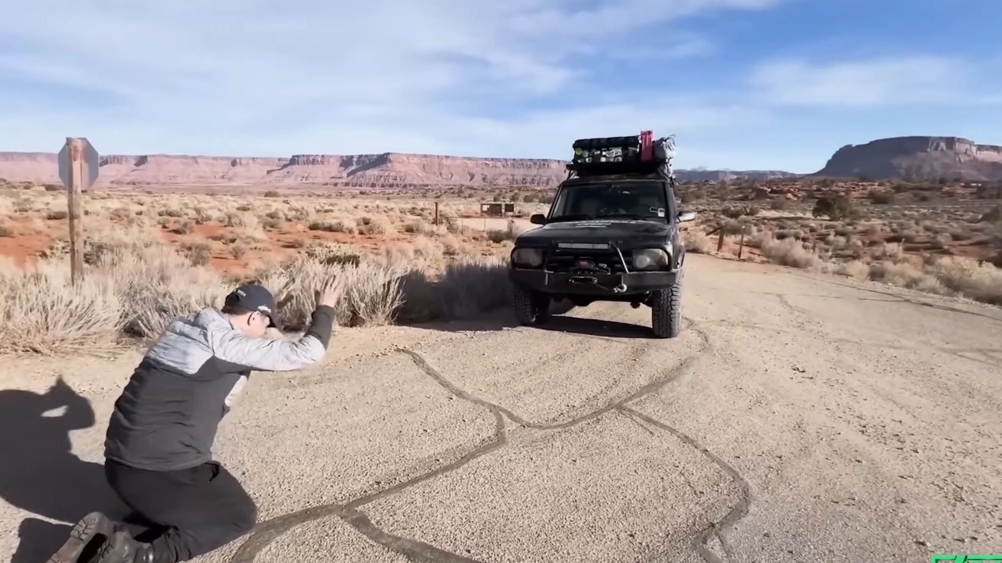 We tried crossing America in the worst car ever - without using roads