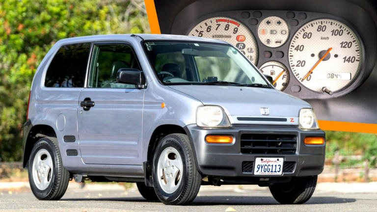 Honda’s tiny Z hides its turbo engine where a Chiron does, for kei car ...