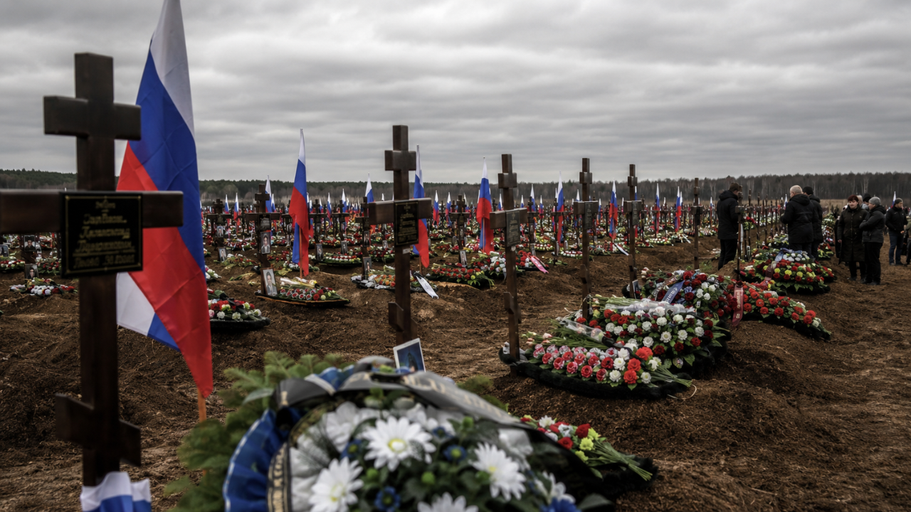 BBC confirms 500,000 Russian dead — losing 40,000 per month