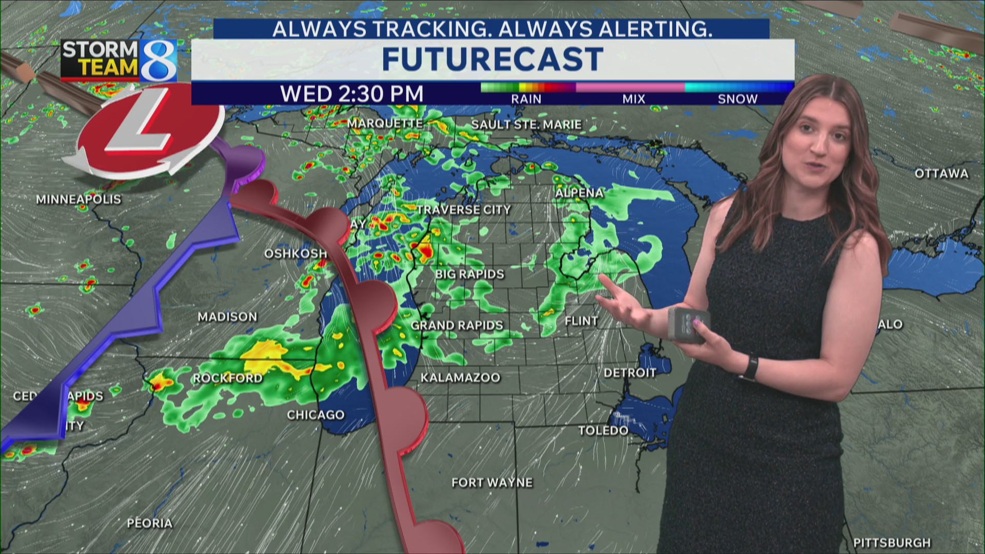 Storm Team 8 forecast, noon, 062326