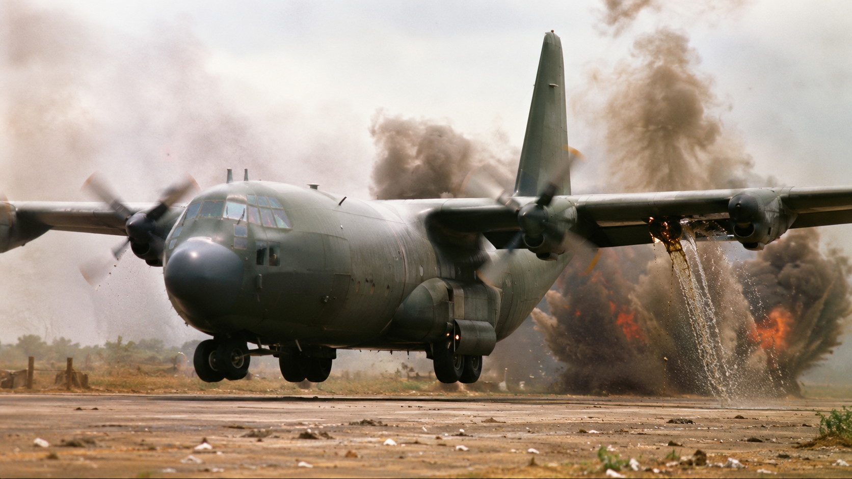 85 hits and a missing tire: The C-130 escape from Kham Duc