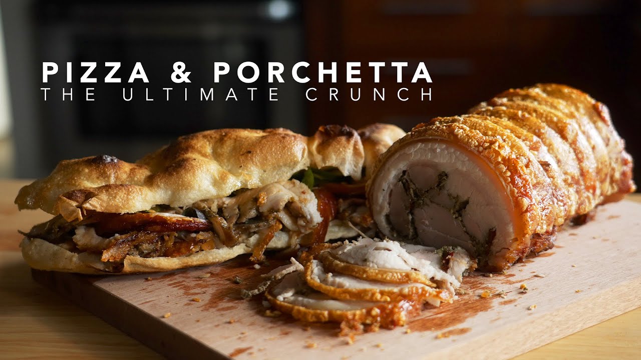 Pizza & porchetta - The ultimate crunch