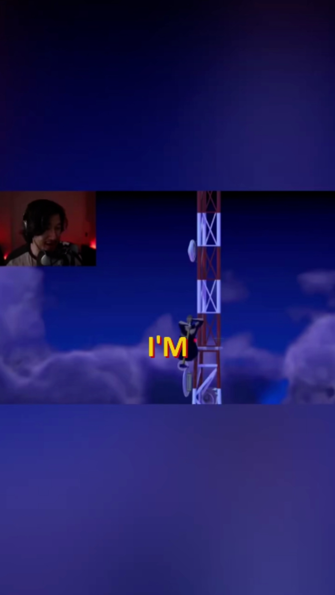 Funny Getting Over It moment leaves streamer speechless