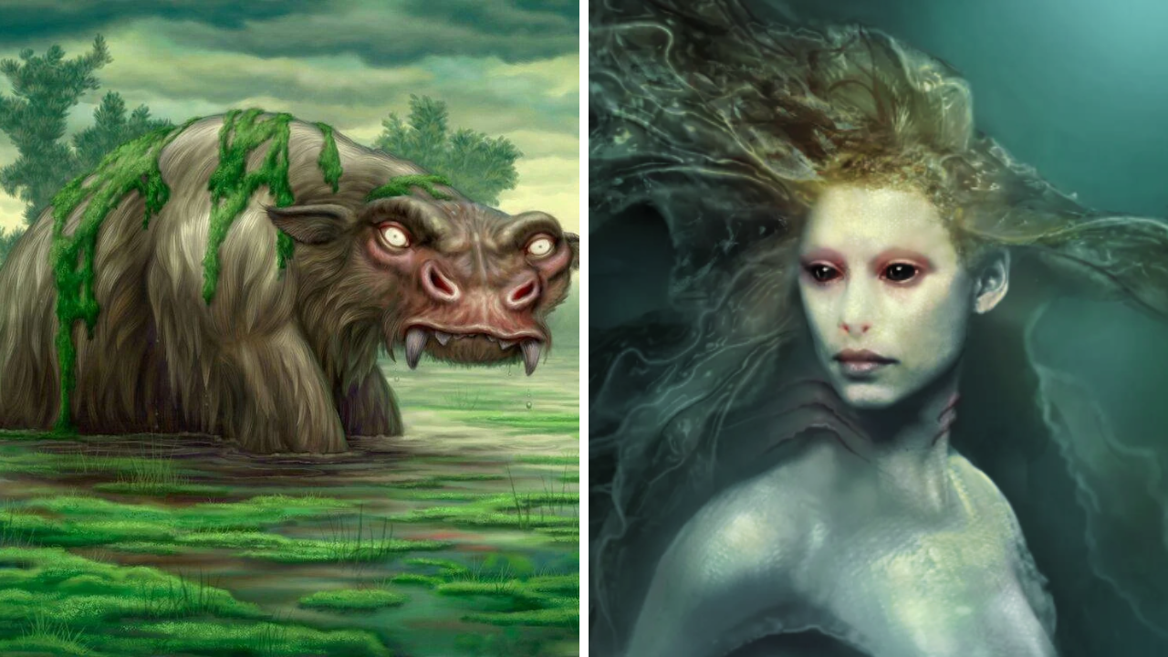 28 mythical creatures of the deep sea