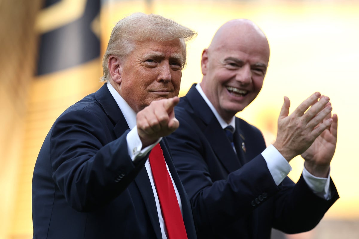 Infantino says Trump will present trophy at World Cup final