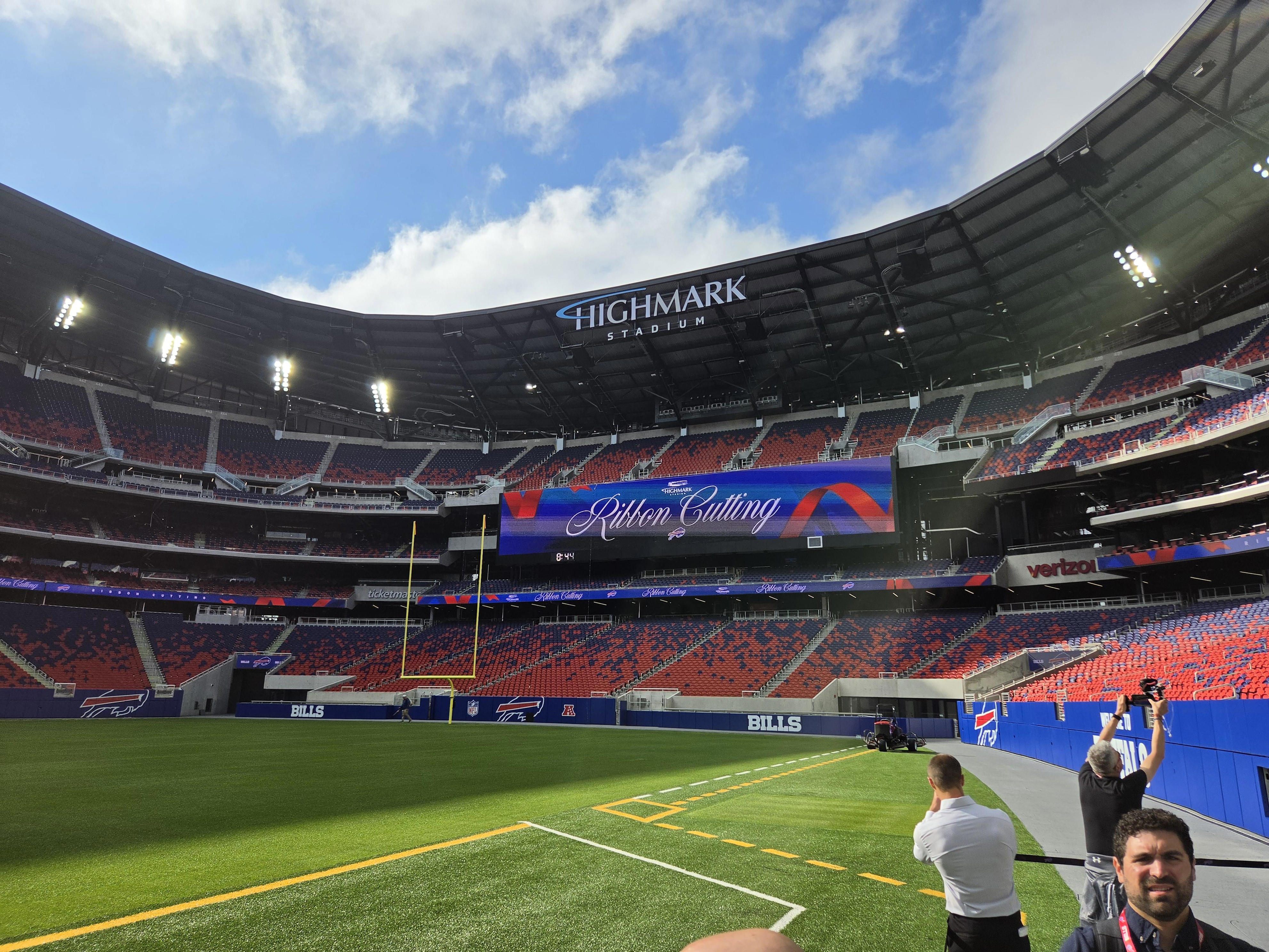 Buffalo Bills new Highmark Stadium: First impressions inside