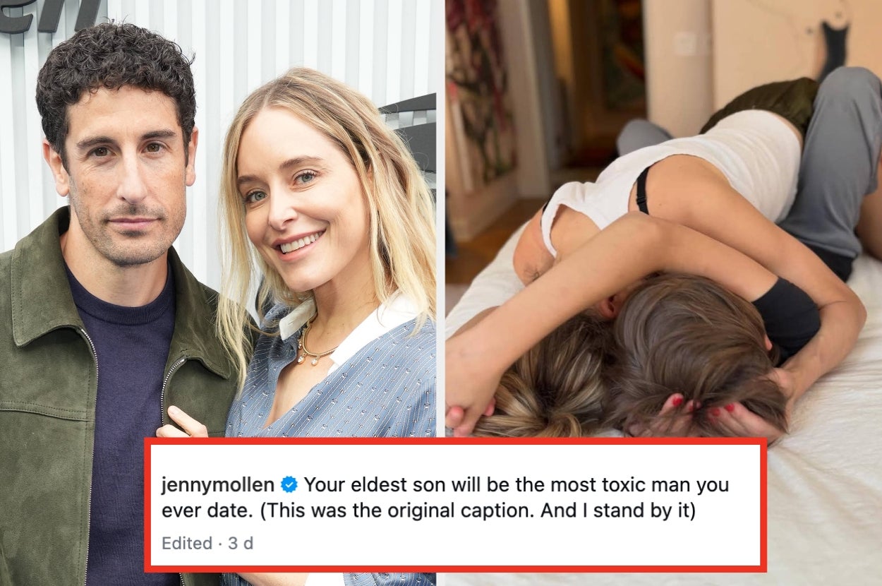 Jenny Mollen defended likening her 12-year-old son to a toxic boyfriend