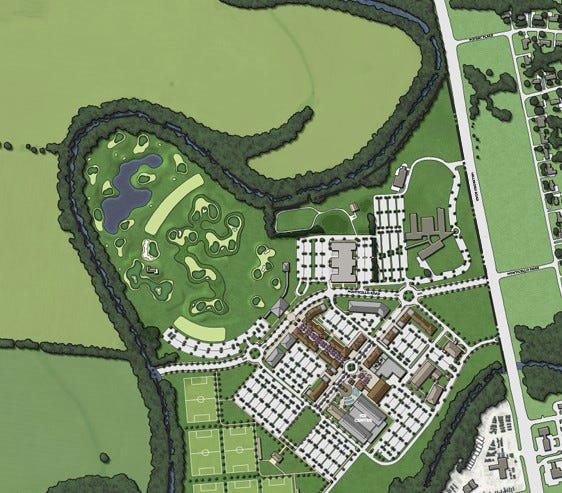 Massive new sports complex in Tennessee to include a new golf course ...