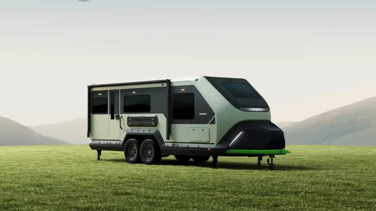 This $159,990 off-grid camper trailer can generate its own power
