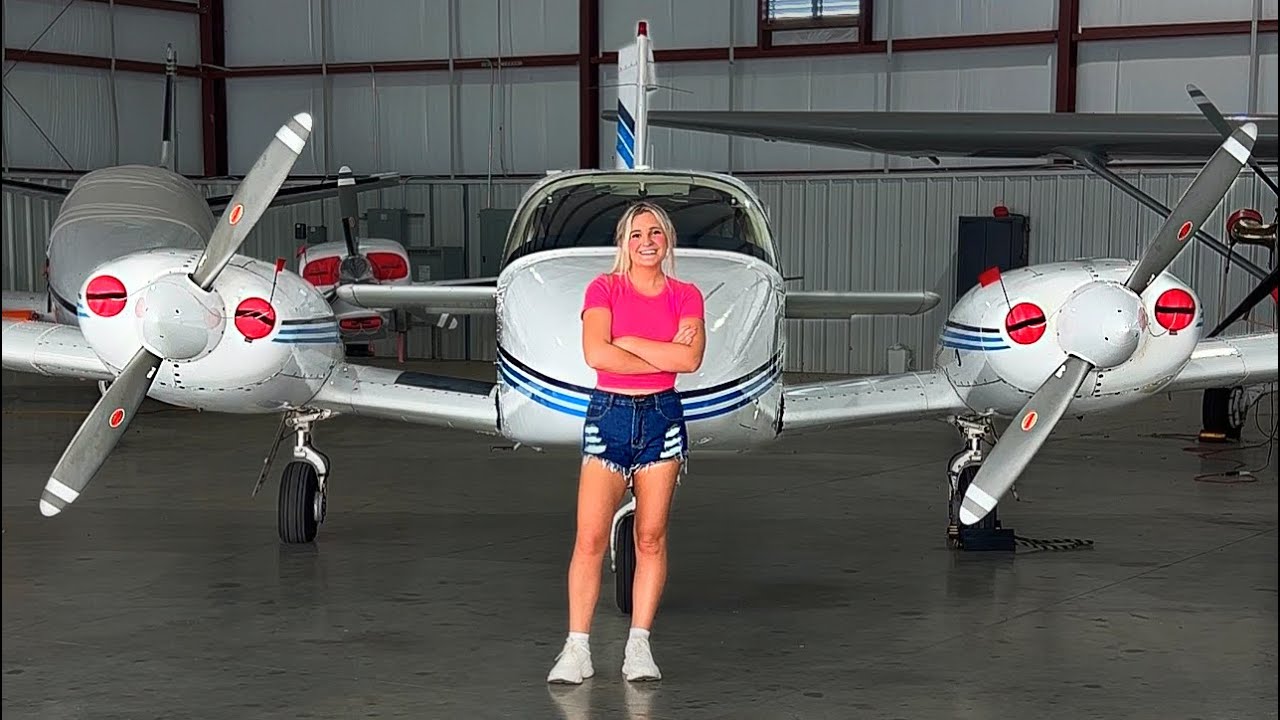 My last training flight in my new airplane!