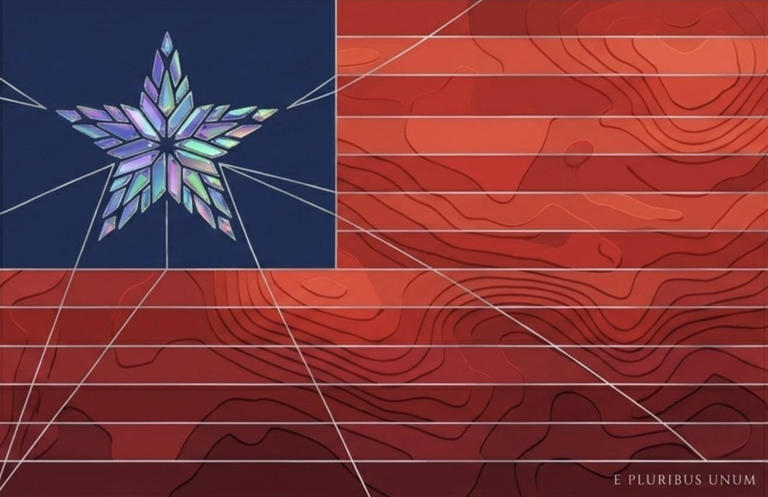 Michigan students reimagine US flag, rocking national contest