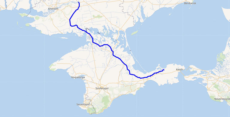 Ukraine destroys railway bridge in Crimea: Why it matters