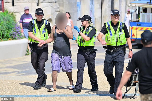 Youths inhale 'hippy crack' on Bournemouth beach as police make arrests ...