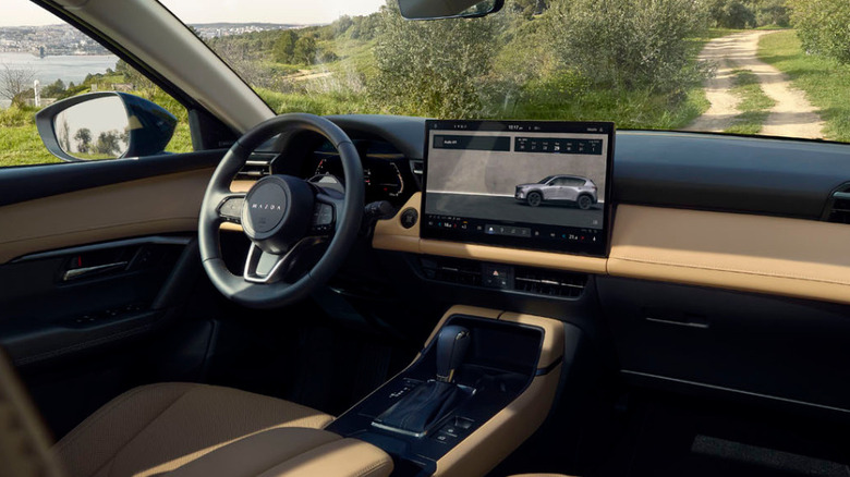 Mazda says buttons distract drivers more than a giant touchscreen does