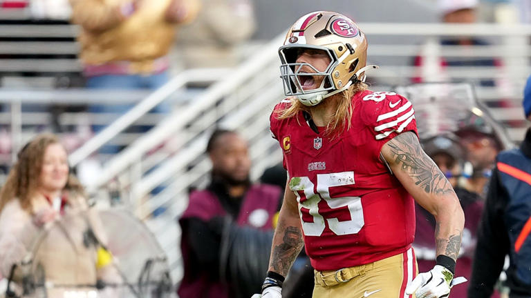 'We get to hit people in the face': 49ers' George Kittle sends fiery ...