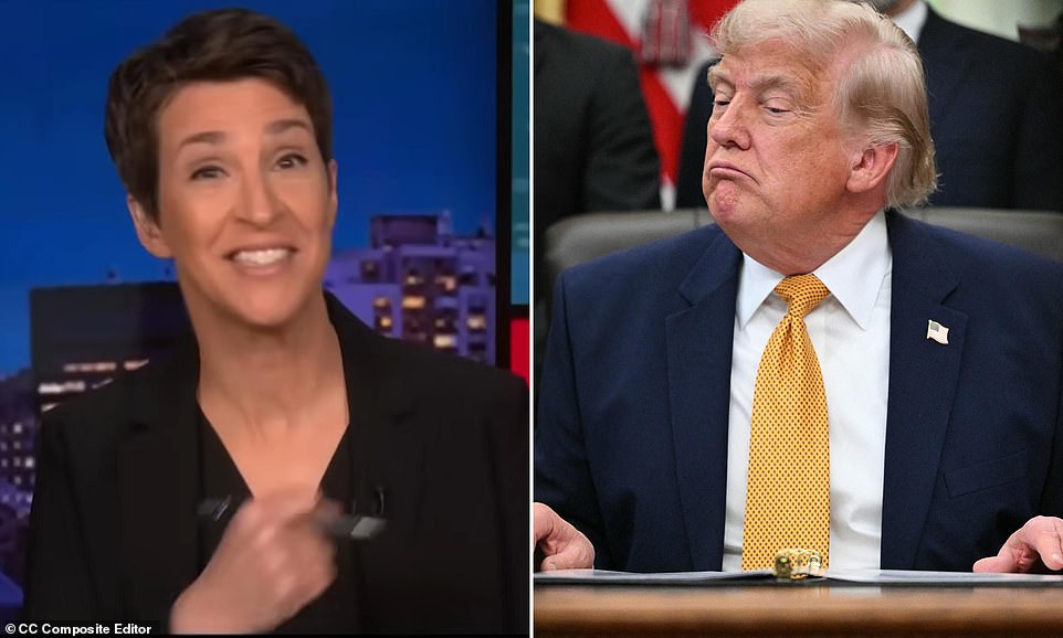 Rachel Maddow mocks Trump's 'bad president' record