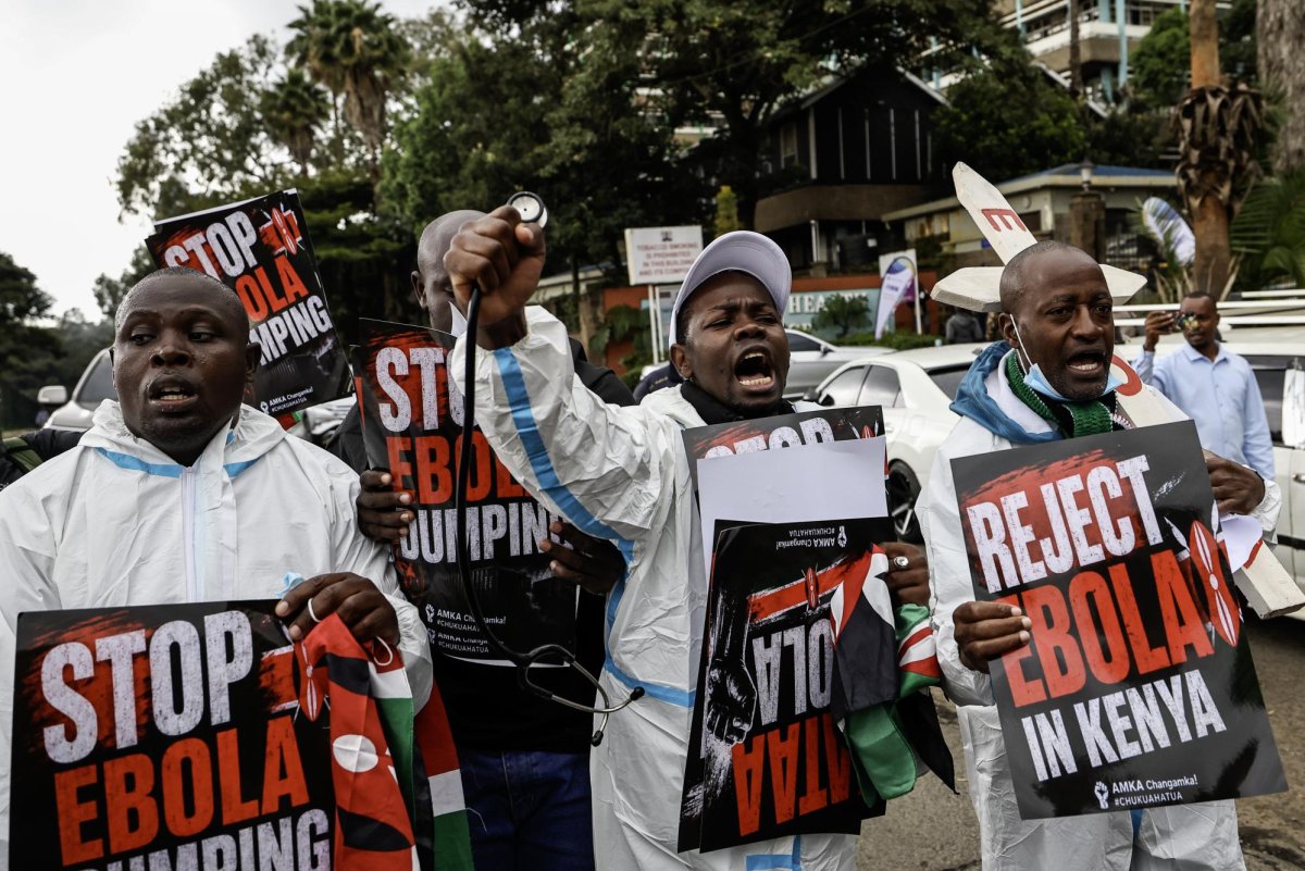 Kenya halts construction of US.-backed Ebola facility
