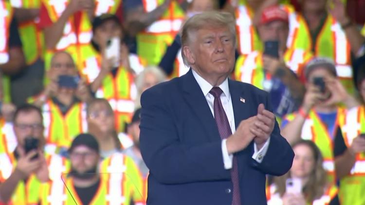 President Trump stops in Lehigh County