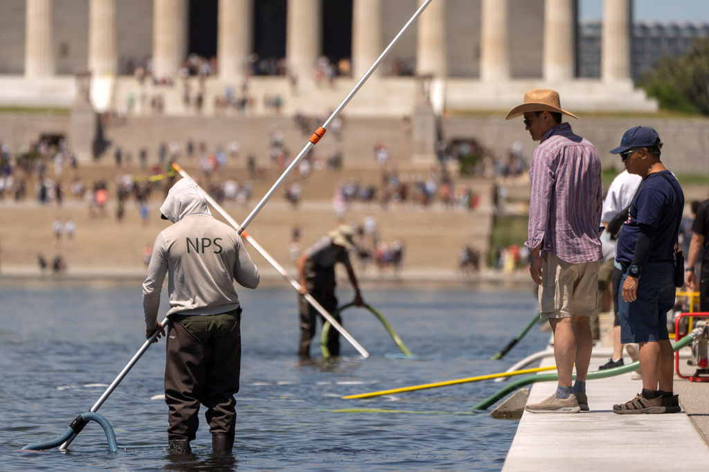 Troubled Reflecting Pool faces fresh scrutiny over vandalism claims and ...