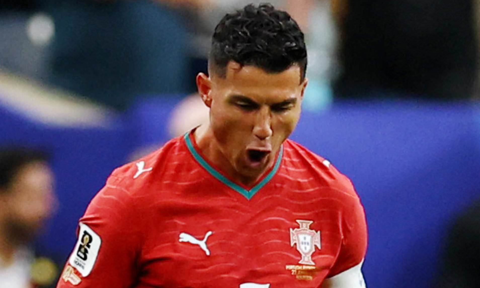 Ronaldo makes history as he becomes the first male footballer to score ...
