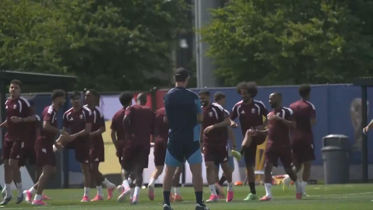 Qatar train ahead of World Cup group game against Bosnia