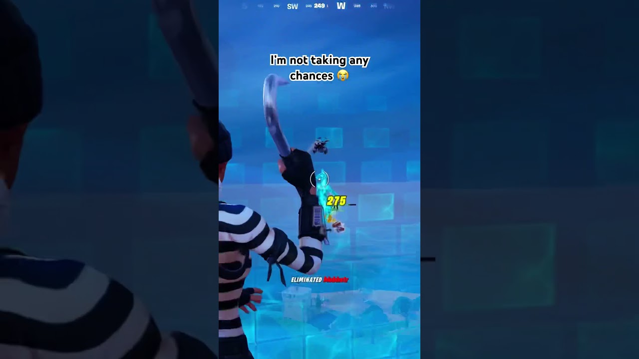 Never stand on this Fortnite cliff…