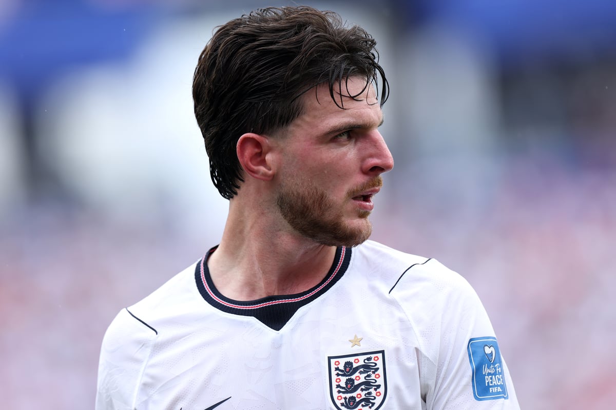 England in new injury worry as Rice spotted limping after Ghana draw