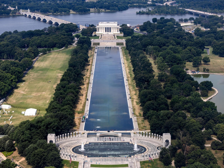 'Permanent repair' to Reflecting Pool to come around July 4, Trump says