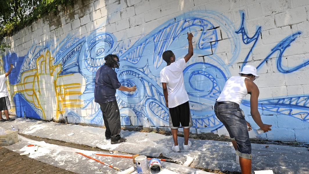 Ann Arbor’s ever-changing graffiti alley