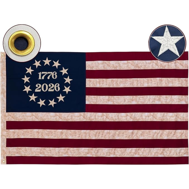 Show your red, white and blue pride with these America 250 flags