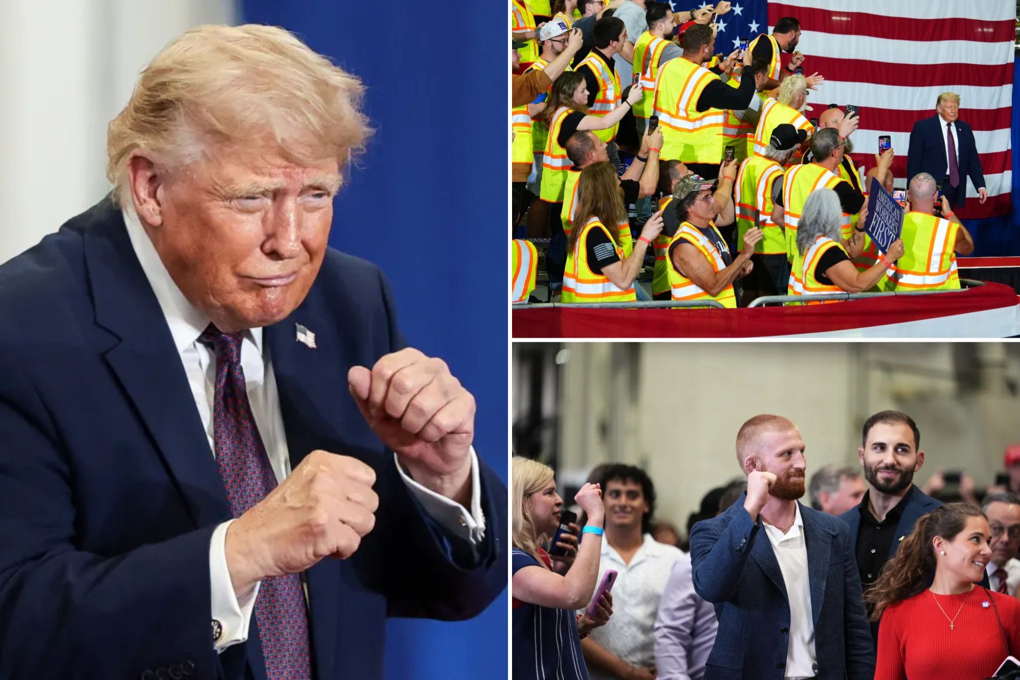 Trump tells Pa. truck workers 'fat drug' prices coming down next week ...