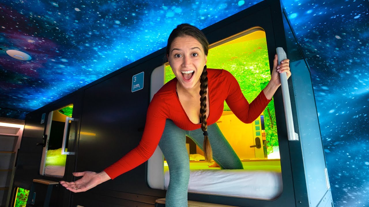 Inside Europe's coolest capsule hotel