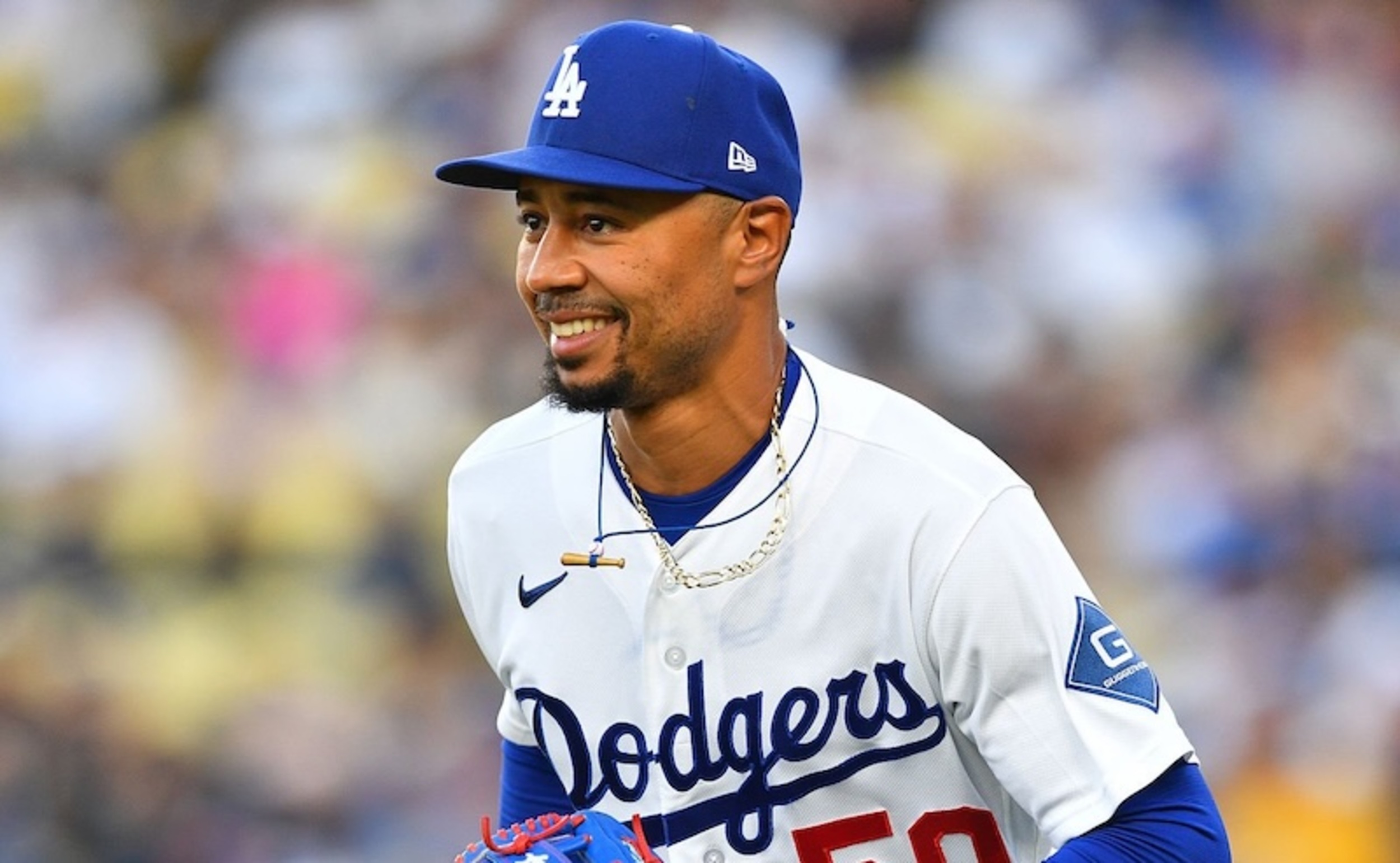 Mookie Betts playing with 'confidence'