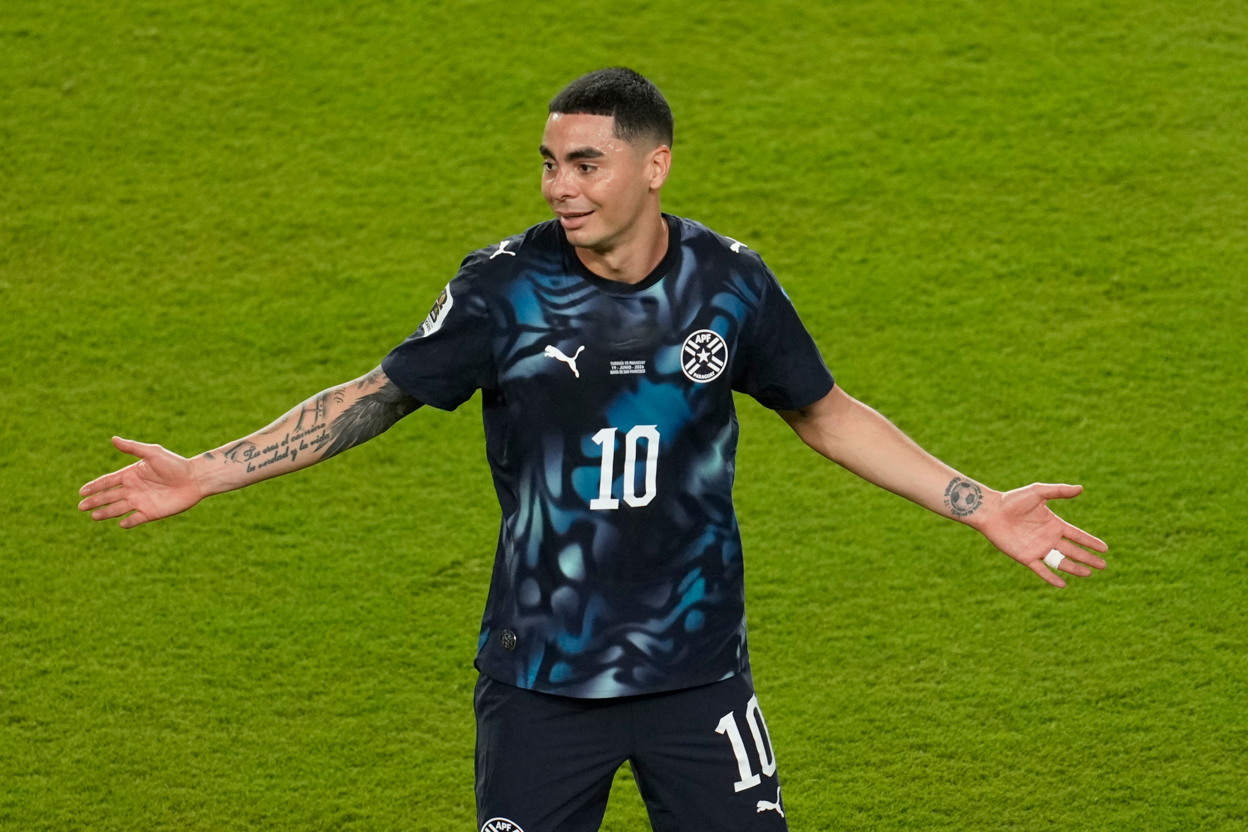 Paraguay's Miguel Almiron gets one-game suspension after red card for ...