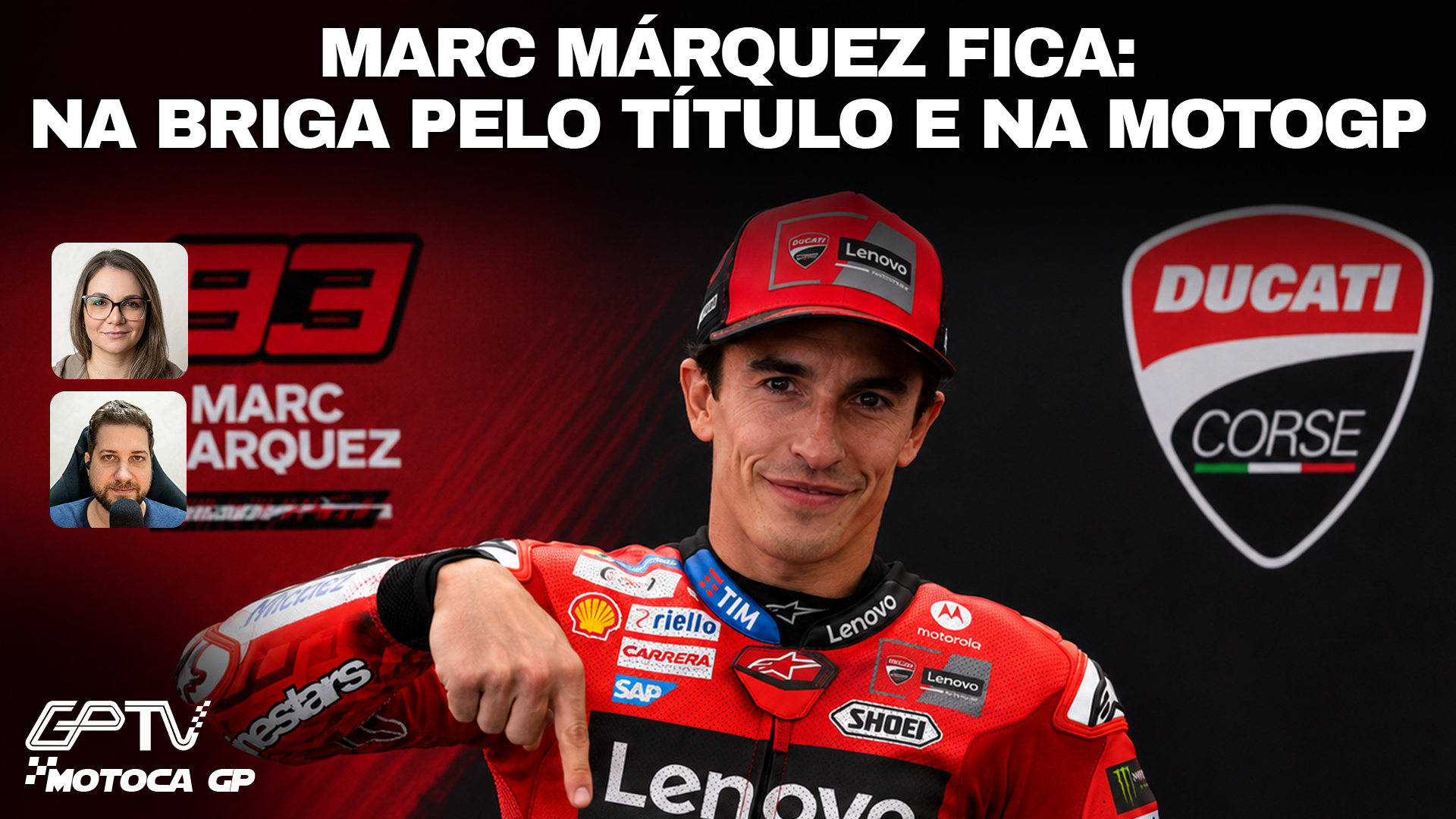 De volta à briga na MotoGP, Marc Márquez se garante na Ducati até 2028