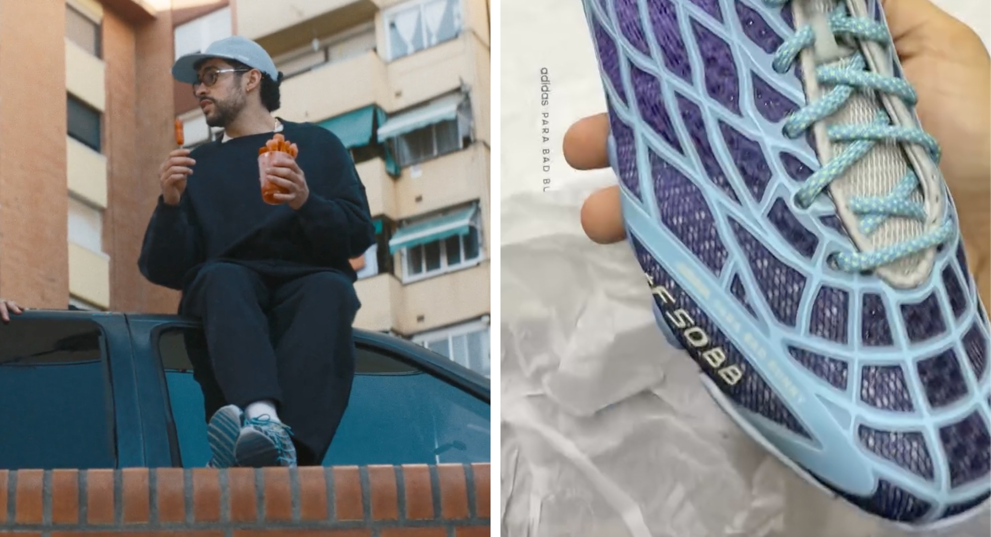 Bad Bunny's Adidas F50 Ghost Sprint soccer sneaker to debut soon