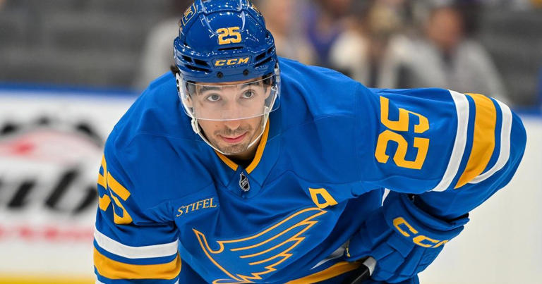 Blues trade star forward Jordan Kyrou