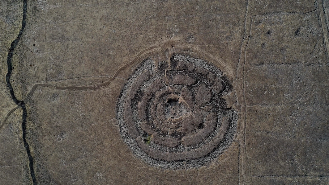 Ancient stone circles of the Golan Heights