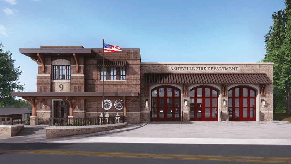 Asheville unveils design concept for new Oakley fire station