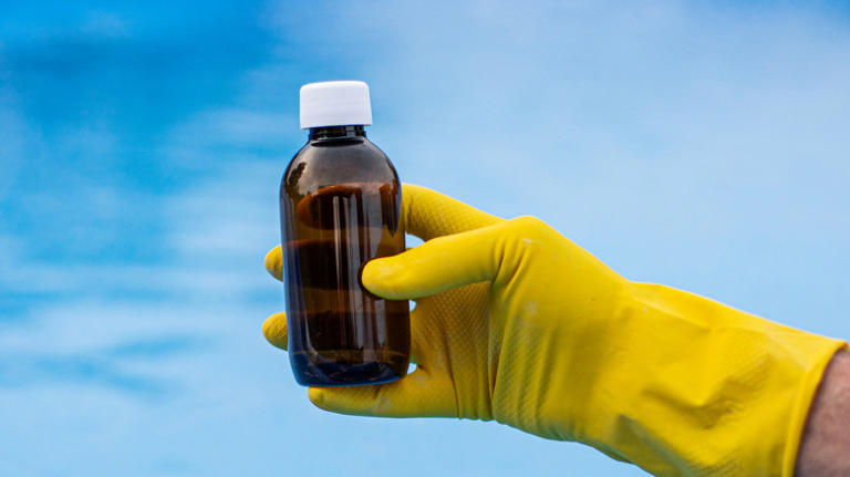 Can hydrogen peroxide remove algae from your backyard swimming pool?