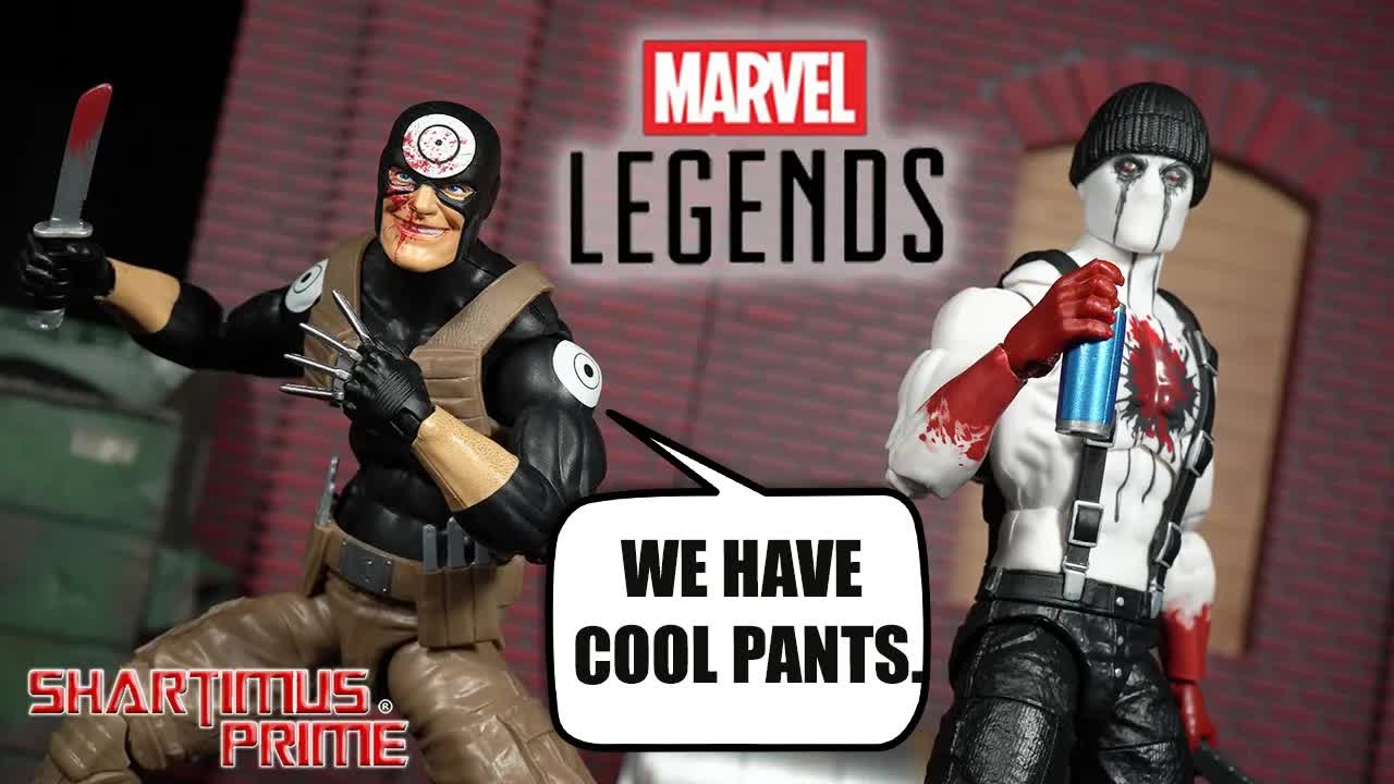 Marvel Legends Bullseye and Muse Daredevil comic Hasbro Pulse exclusive ...