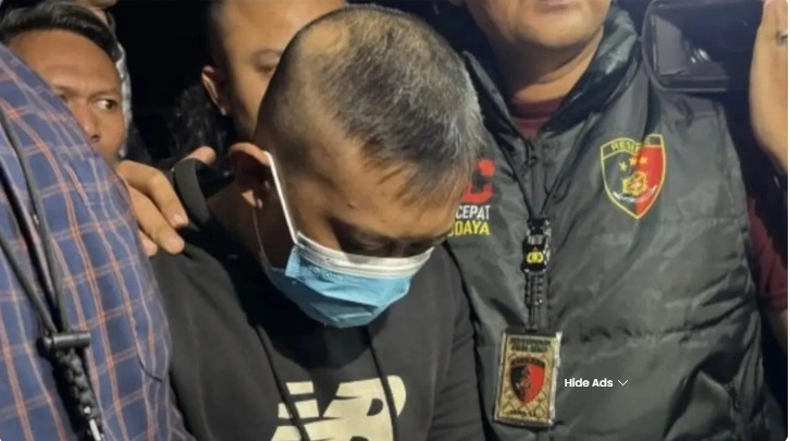 Tersangka penganiayaan dan penyekapan pacar, Taufik Hidayat ditangkap ...