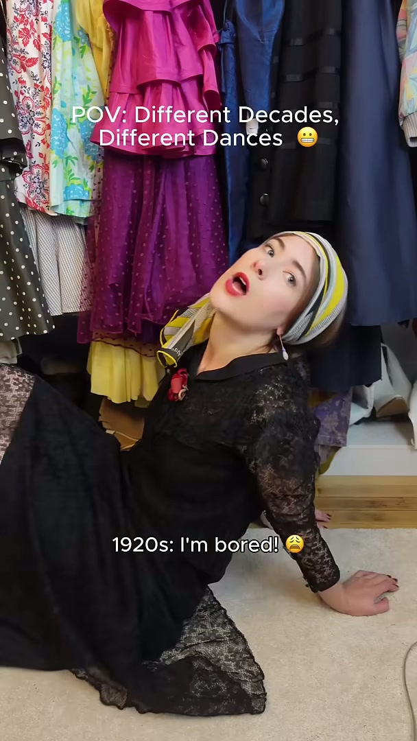 I actually think 1920s girls might love TikTok dances #skit #acting # ...